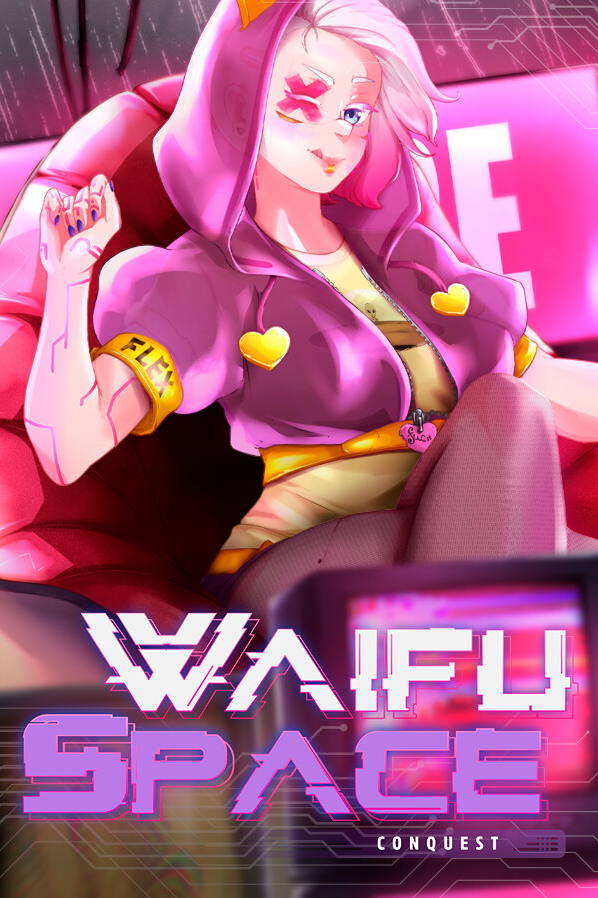 Waifu Space Conquest STEAM digital for Windows, Linux
