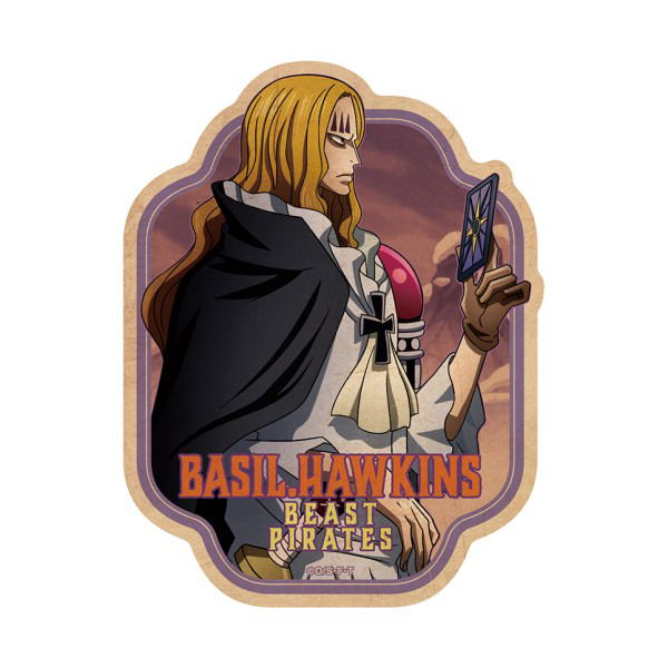 One Piece Basil Hawkins Travel Sticker 1
