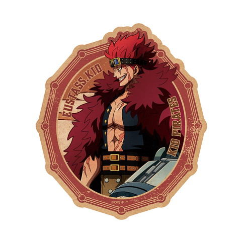 One Piece Eustass Kid Travel Sticker 1