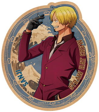 One Piece Sanji Travel Sticker 1