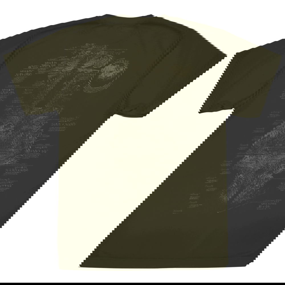 Made in Abyss: Golden Village Abyss Map Dry T-shirt (OD | Size M)