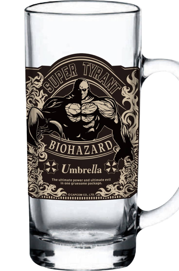 Resident Evil Glass Mug Super Tyrant