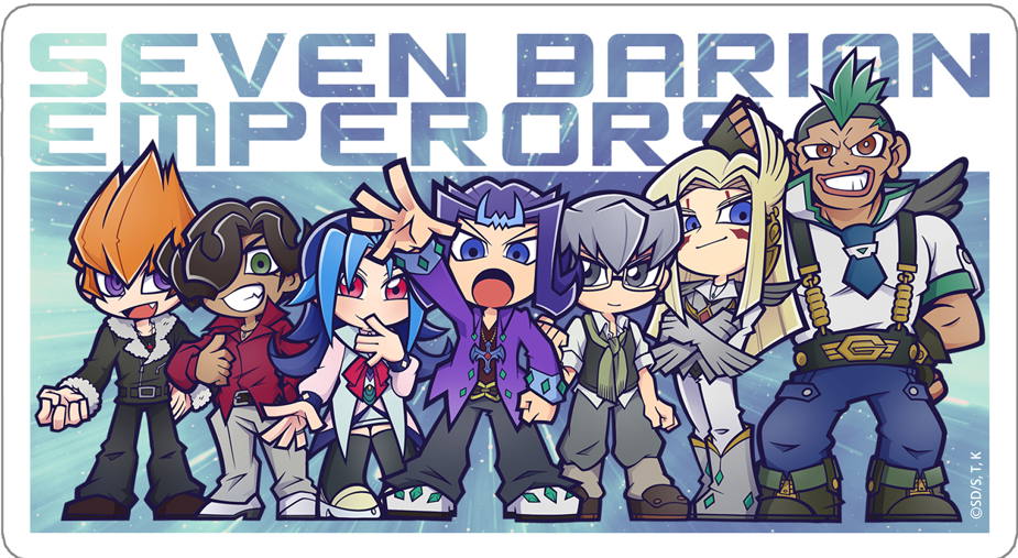 Yu-Gi-Oh! Zexal - Seven Emperors Of Barian Deformed Sticker