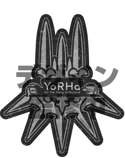 NieR:Automata Ver1.1a YoRHa Travel Sticker 5