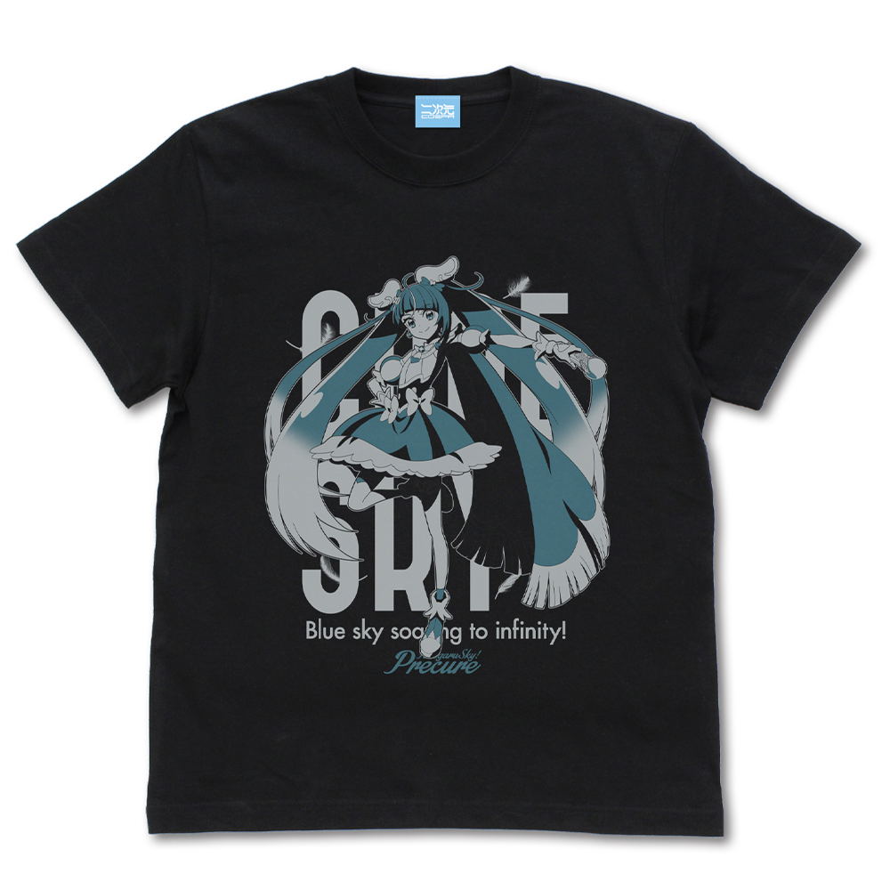 Spreading Sky! Pretty Cure - Cure Sky T-Shirt (Black | Size S)