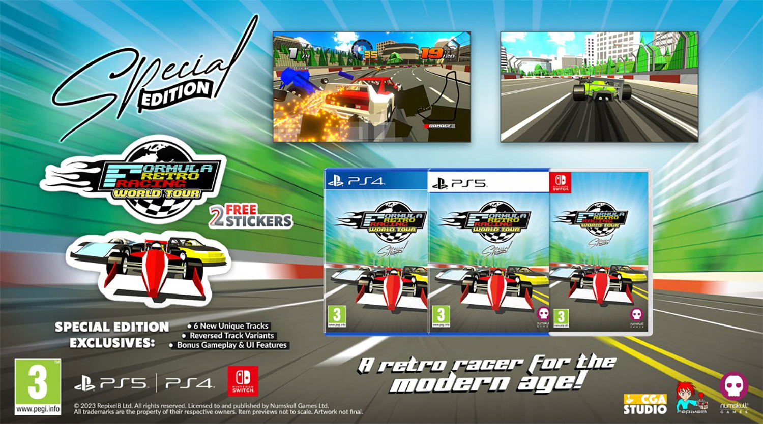 Formula Retro Racing: World Tour [Special Edition] for Nintendo Switch