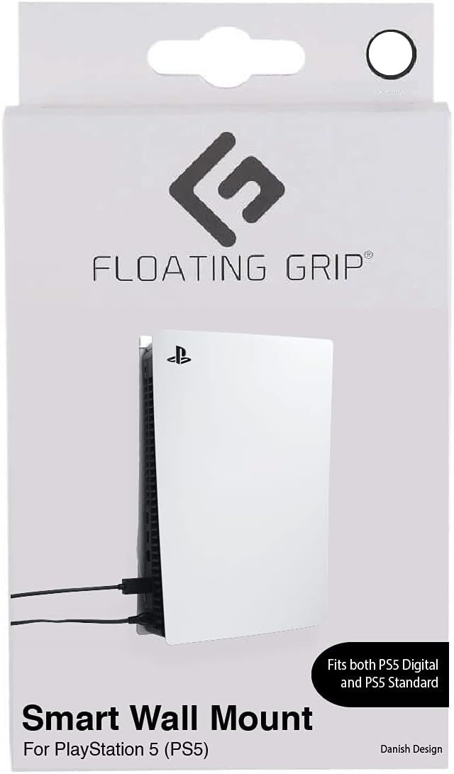 FLOATING GRIP Smart Wall Mount for PlayStation 5 for PlayStation 5
