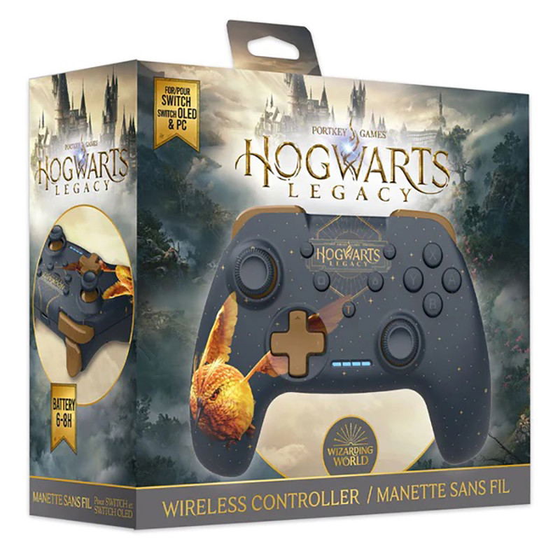 Freaks And Geeks Wireless Hogwarts Legacy for Nintendo Switch (Golden ...
