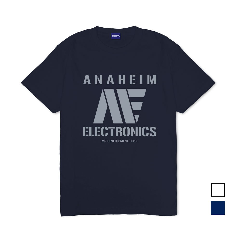 Mobile Suit Z Gundam Anaheim Electronics Heavyweight T-shirt (Navy ...