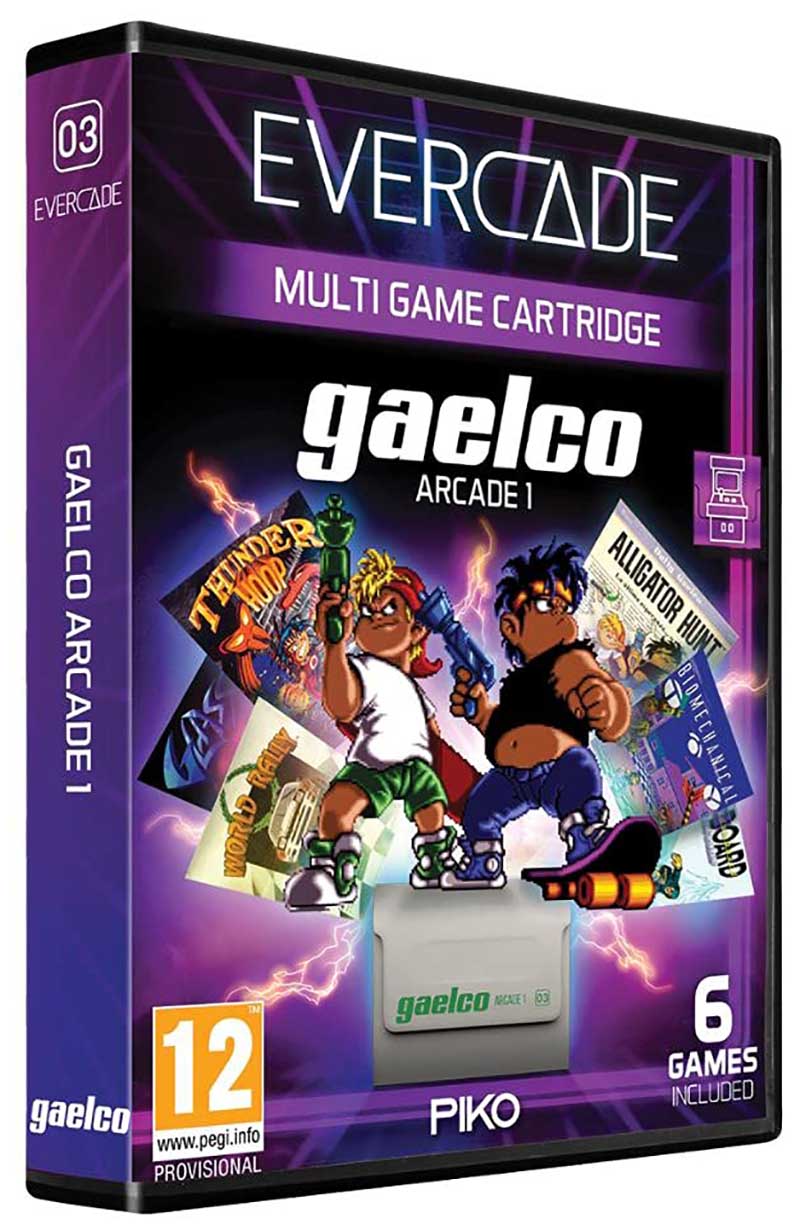 Evercade Gaelco Arcade Cartridge 1 for Evercade