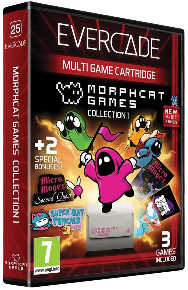 Evercade Morphcat Cartridge 1 for Evercade