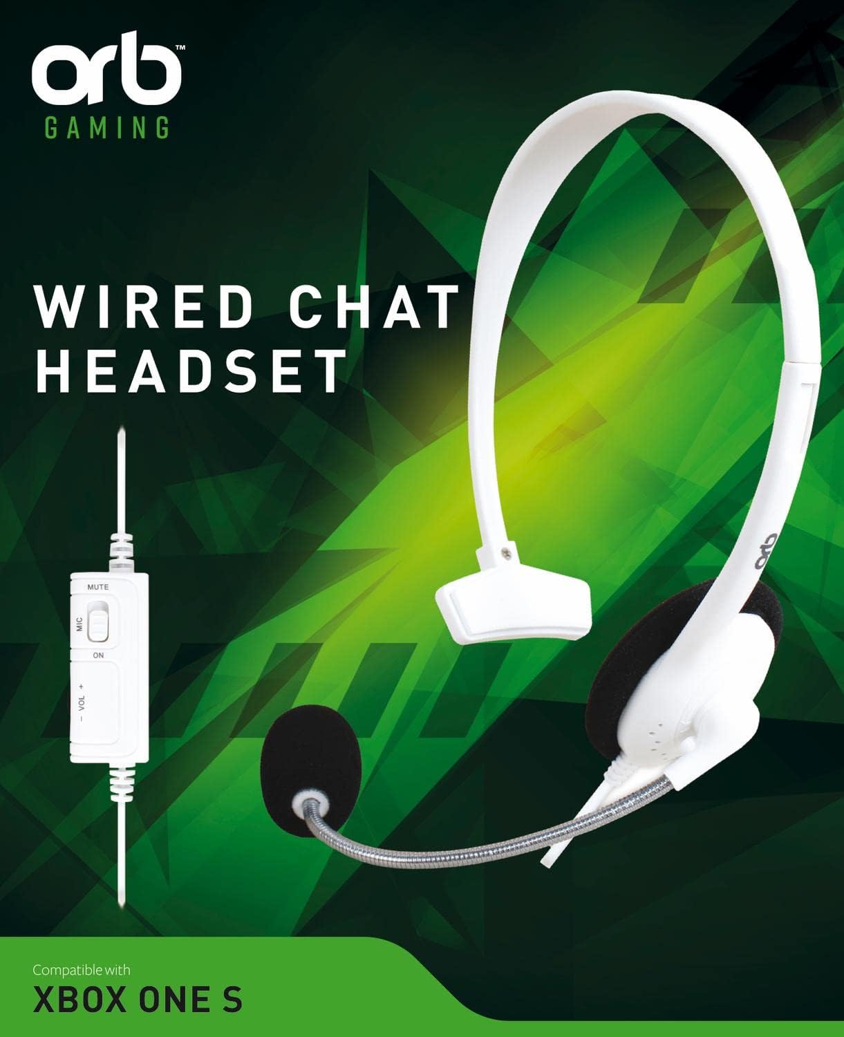 ORB Wired Chat Headset for Xbox One S for Xbox One S