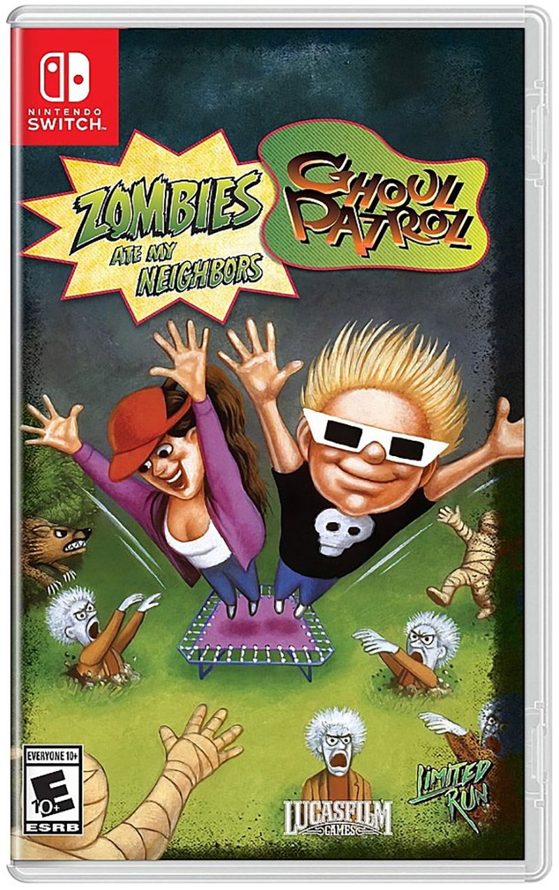 Zombies Ate My Neighbors and Ghoul Patrol for Nintendo Switch