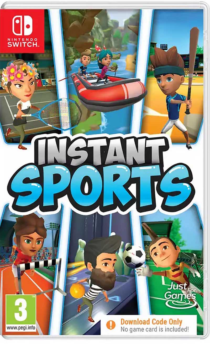 Instant Sports (Code in a box) for Nintendo Switch, Nintendo Switch 2