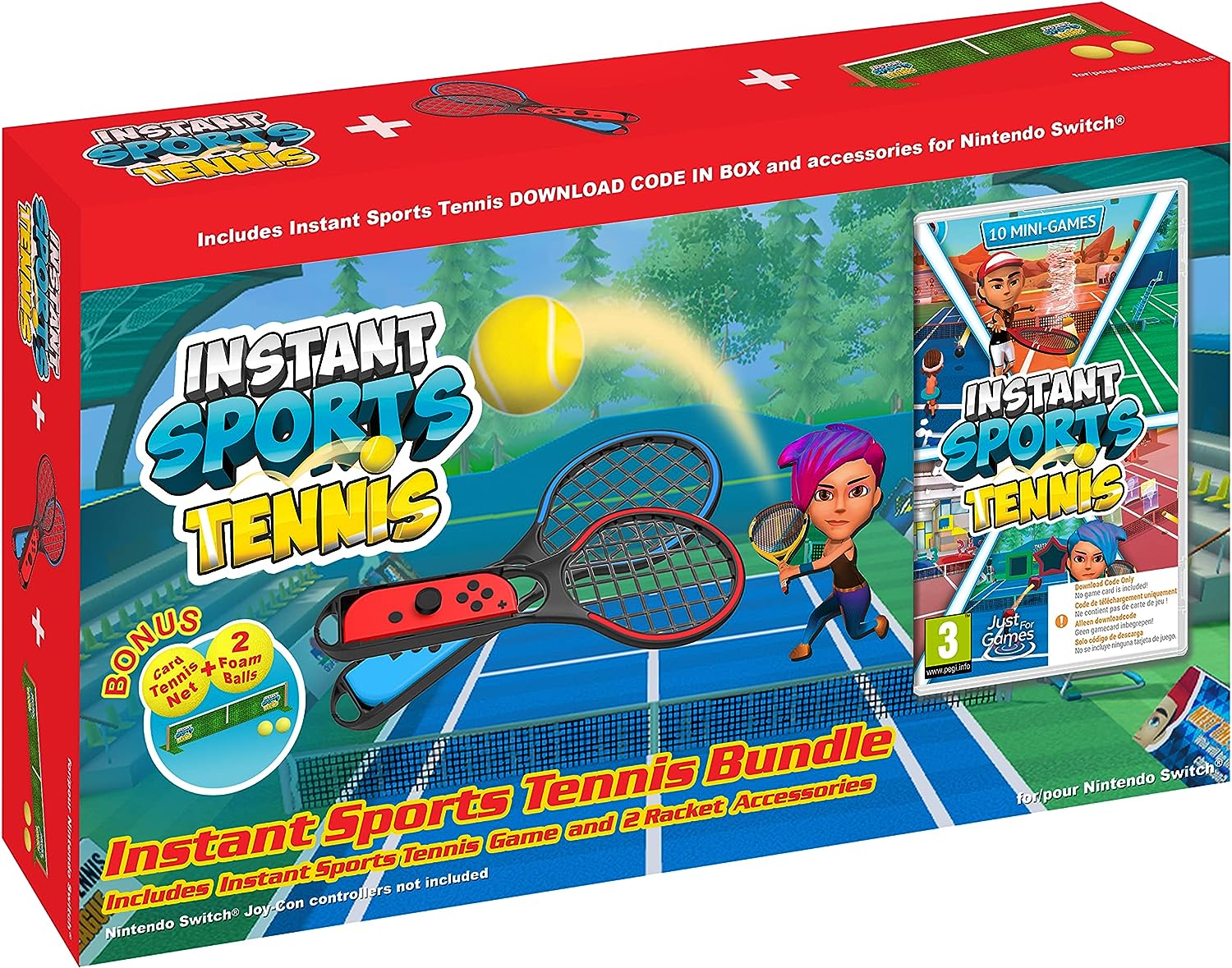 Instant Sports Tennis Bundle for Switch Sports