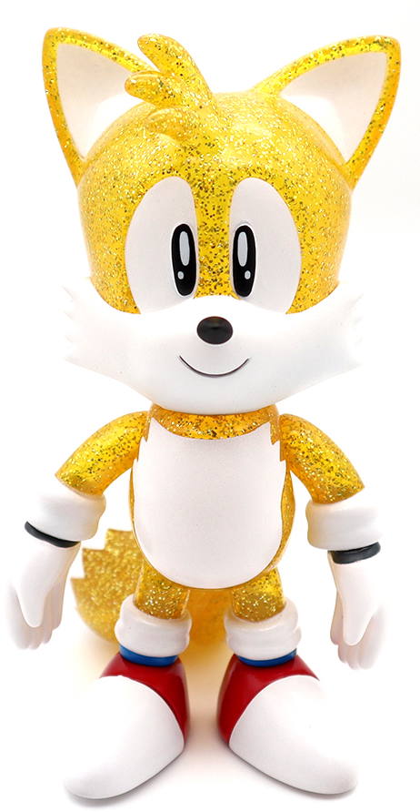 SOFVIPS Sonic the Hedgehog: Tails Yellow Clear Lame