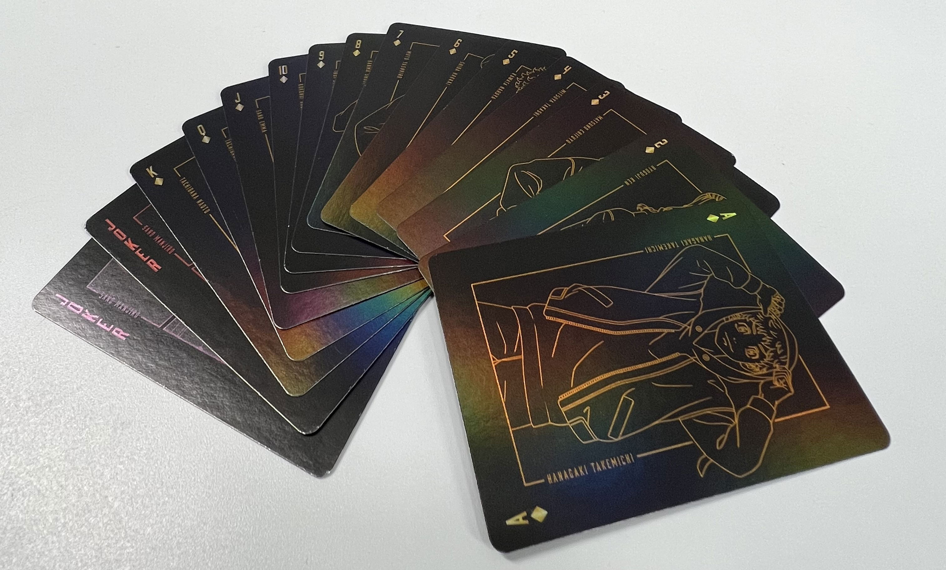 Tokyo Revengers Kirakira Playing Cards