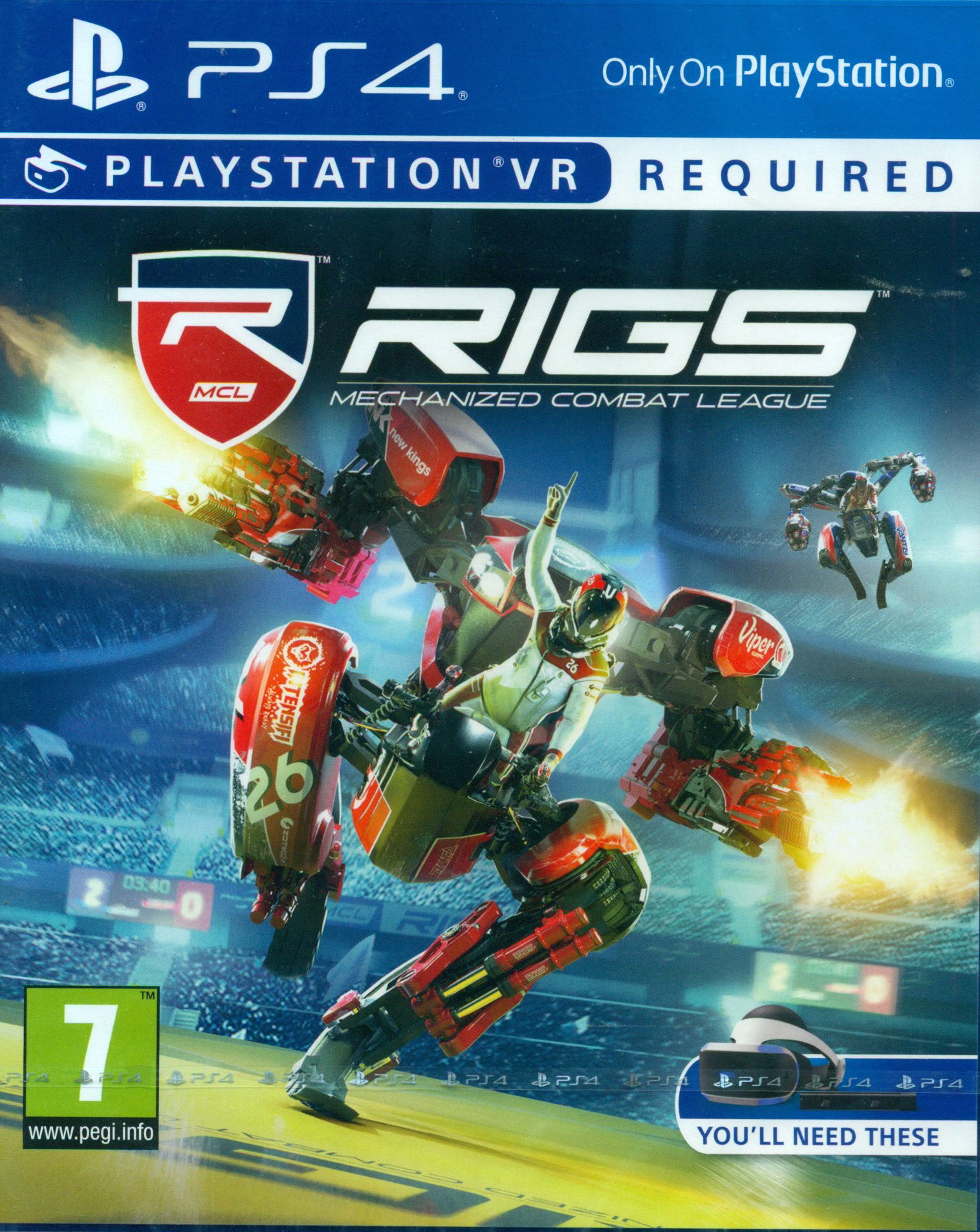 RIGS: Mechanized Combat League (Arabic Cover) for PlayStation 4 ...