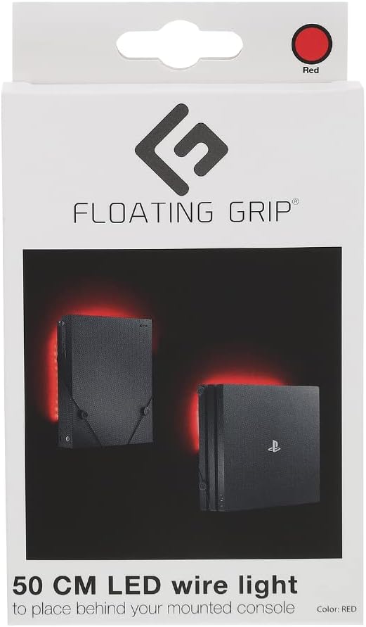 FLOATING GRIP LED Light Strip for PlayStation 4 (Red) for PlayStation 4