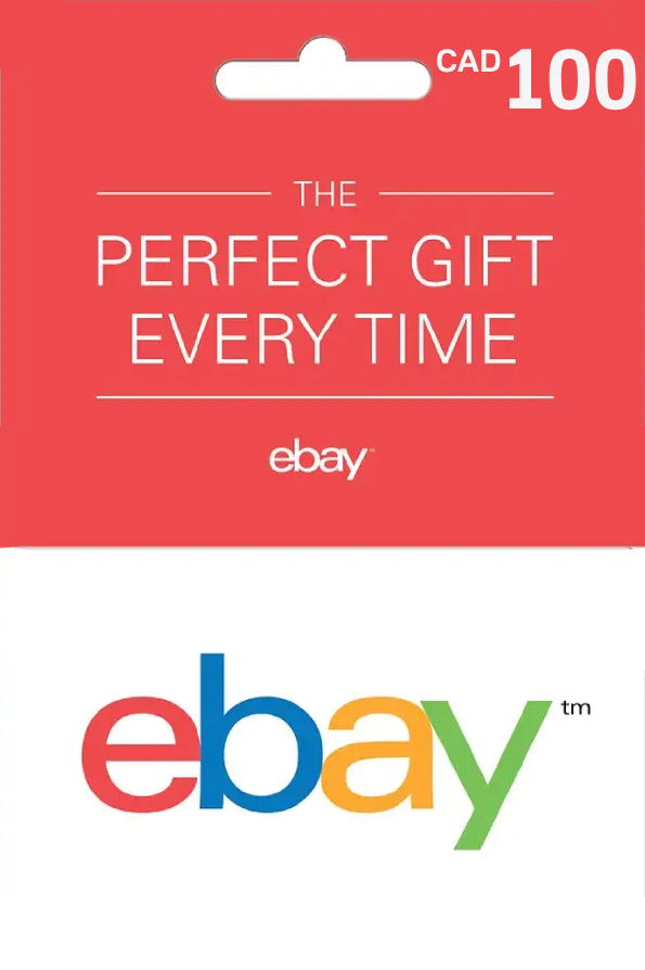 eBay Gift Card 100 CAD | Canada Account digital