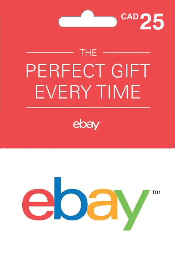 eBay Gift Card 25 CAD | Canada Account digital