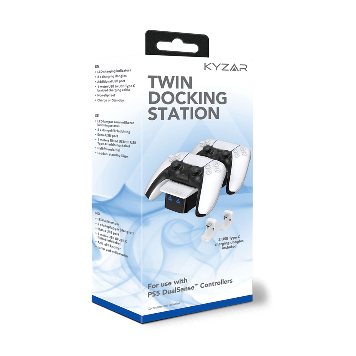 Kyzar Twin Docking Station for PlayStation 5 for PlayStation 5