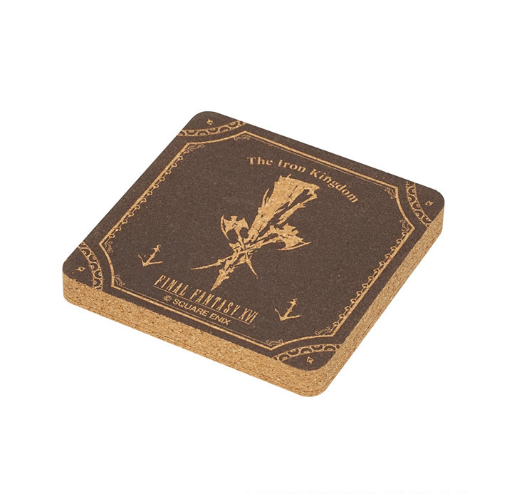 Final Fantasy XVI National Emblem Cork Coaster - The Iron Kingdom
