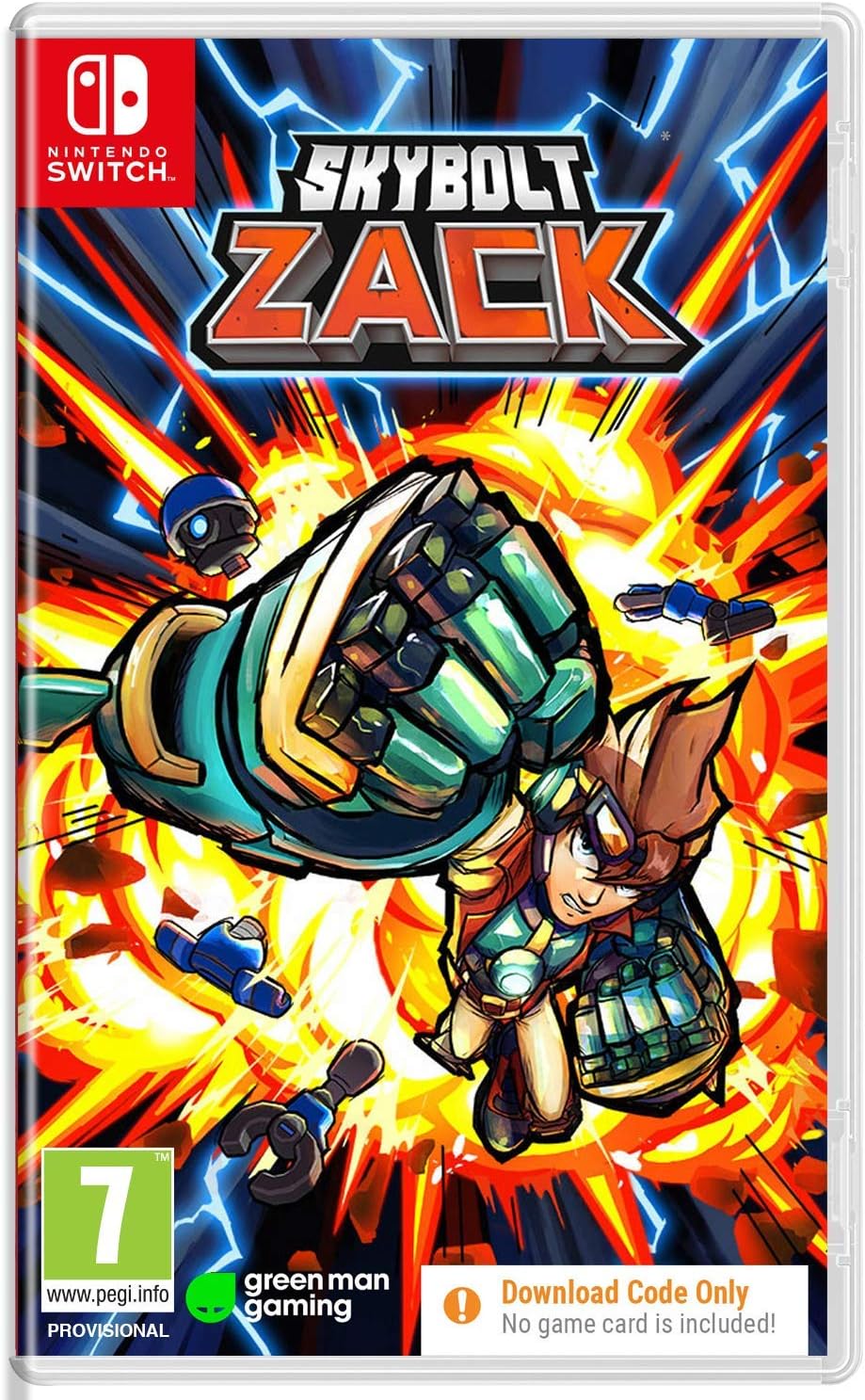 Skybolt Zack (Code in a Box) for Nintendo Switch