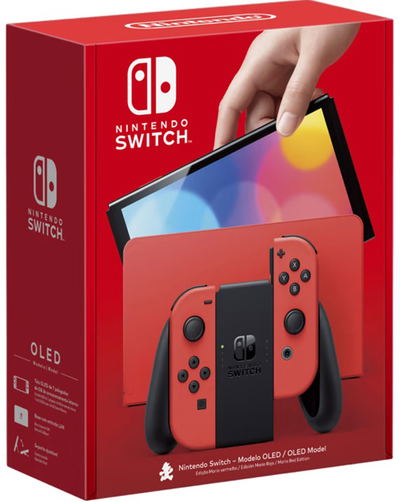 Nintendo Switch OLED Model [Mario Red Edition] (Limited Edition)