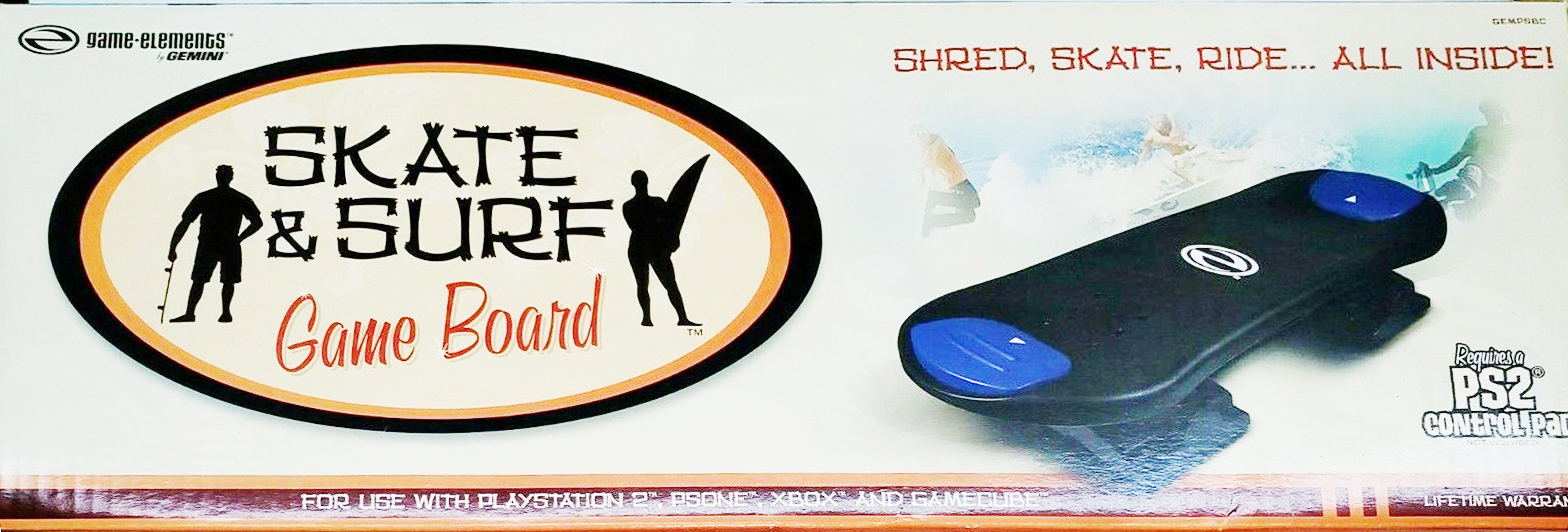 Skate & Surf Game Board for PS2 / PSONE / Xbox / GameCube for PS2, GC ...