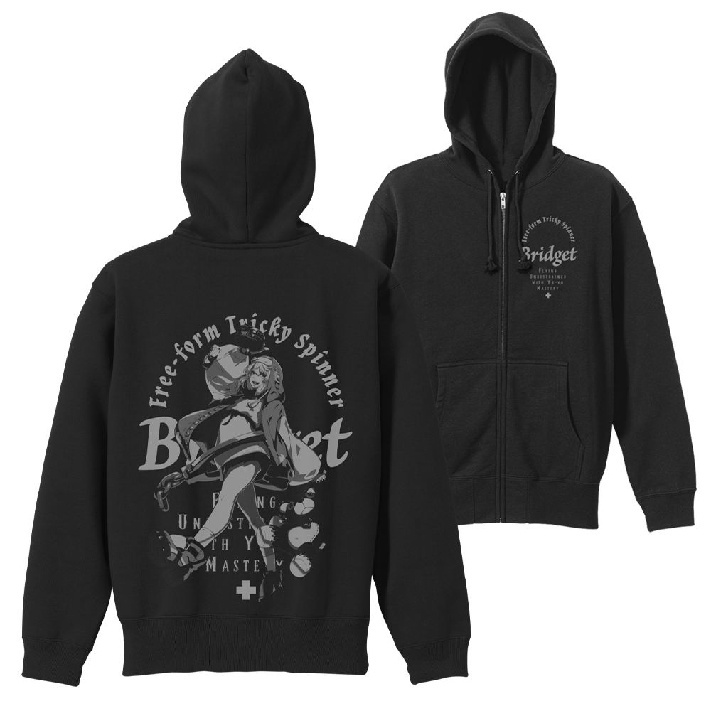 Guilty Gear Strive Zip Parka (Black | Size M)