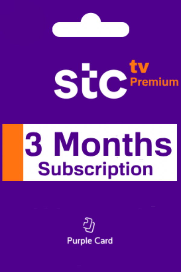 STC TV Premium 3 Months Subscription digital