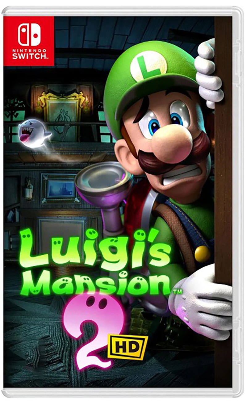 Luigi's Mansion 2 HD (Cover - MDE) for Nintendo Switch