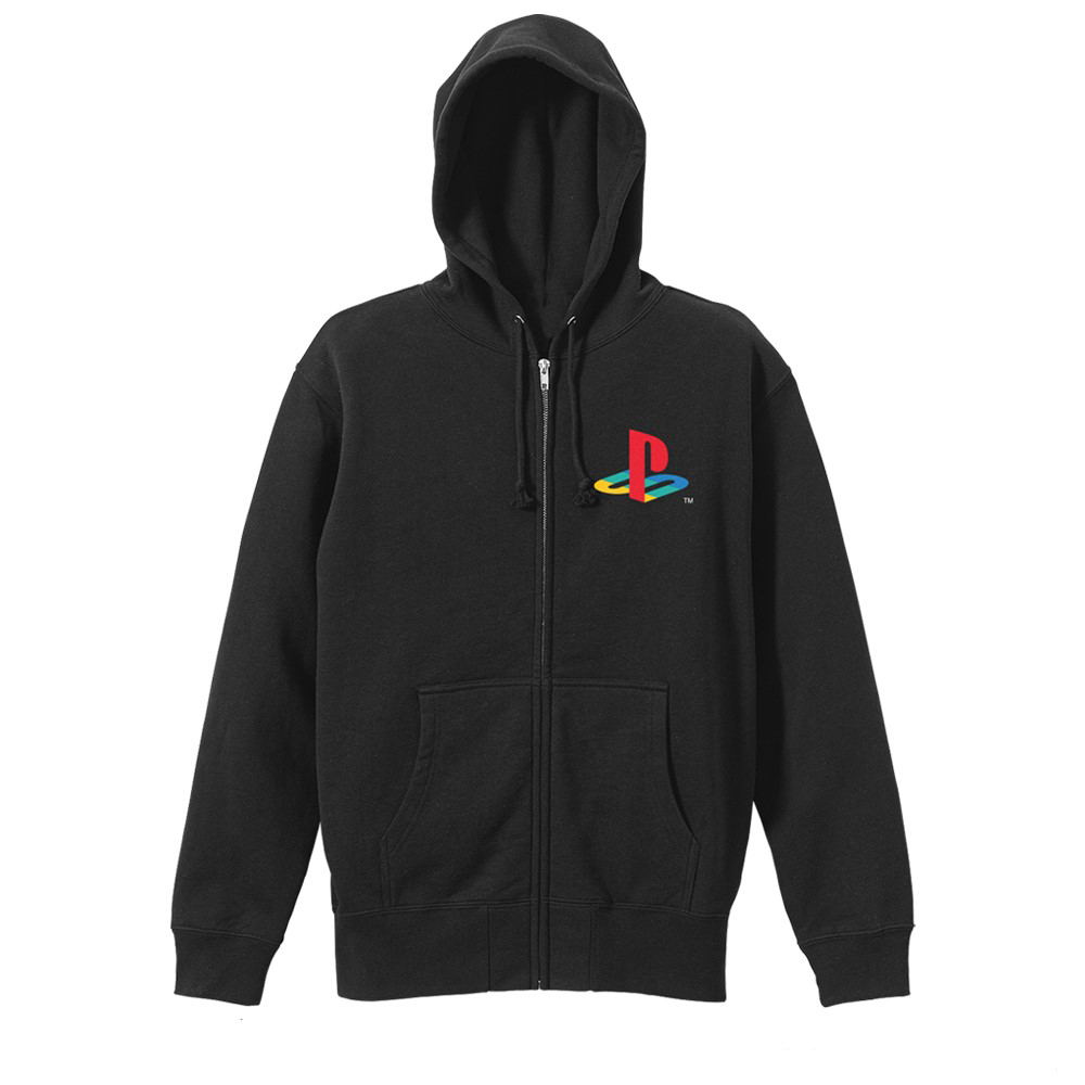 PlayStation - First Generation PlayStation Zip Hoodie (Black | Size S)