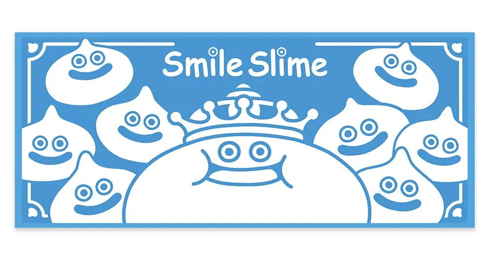 Dragon Quest Smile Slime Face Towel King Slime (Re-run)