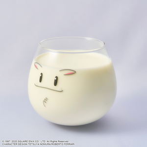 Final Fantasy VII Rebirth Large Swinging Drinking Glass Fat Moogle