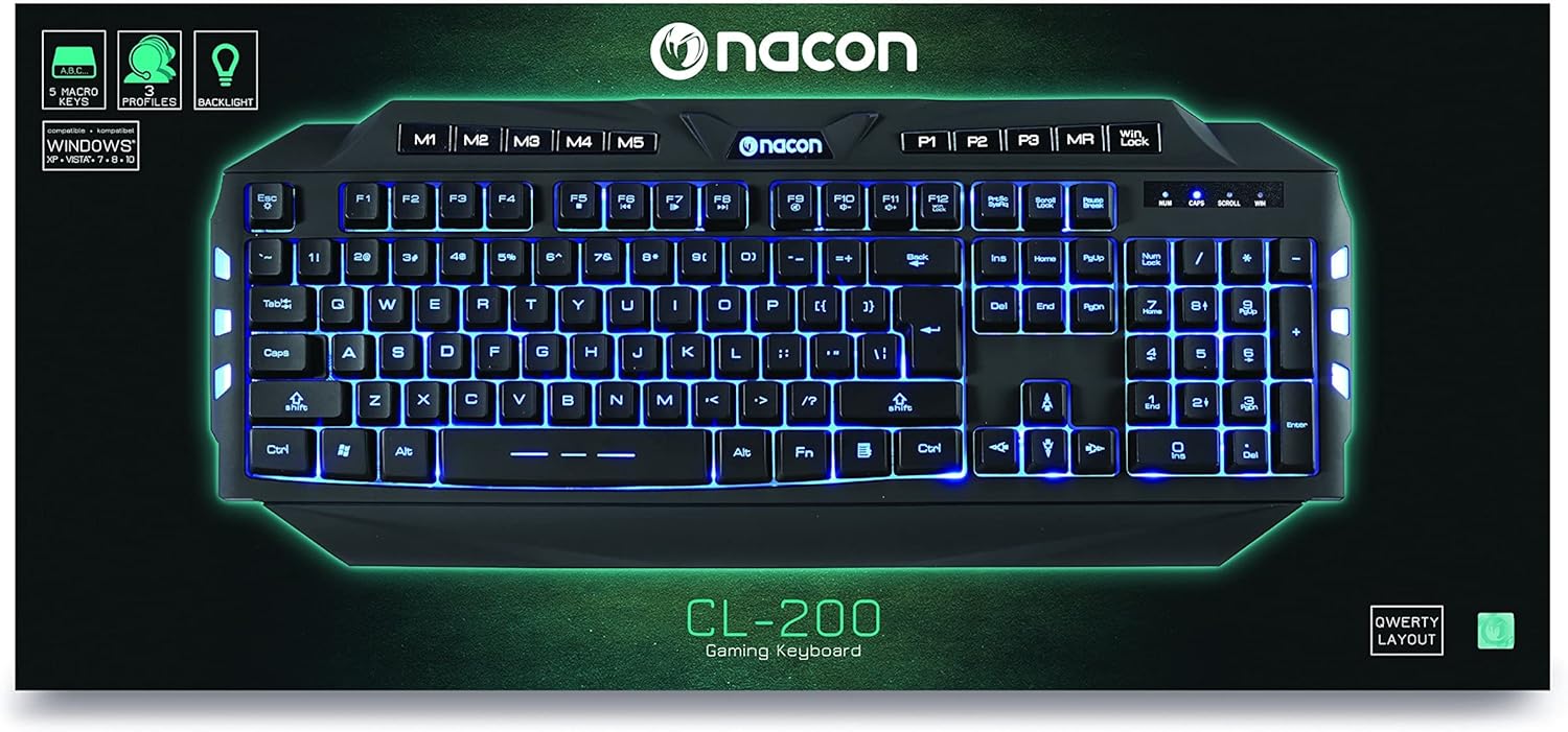 Nacon CL-200 Gaming Keyboard for PC