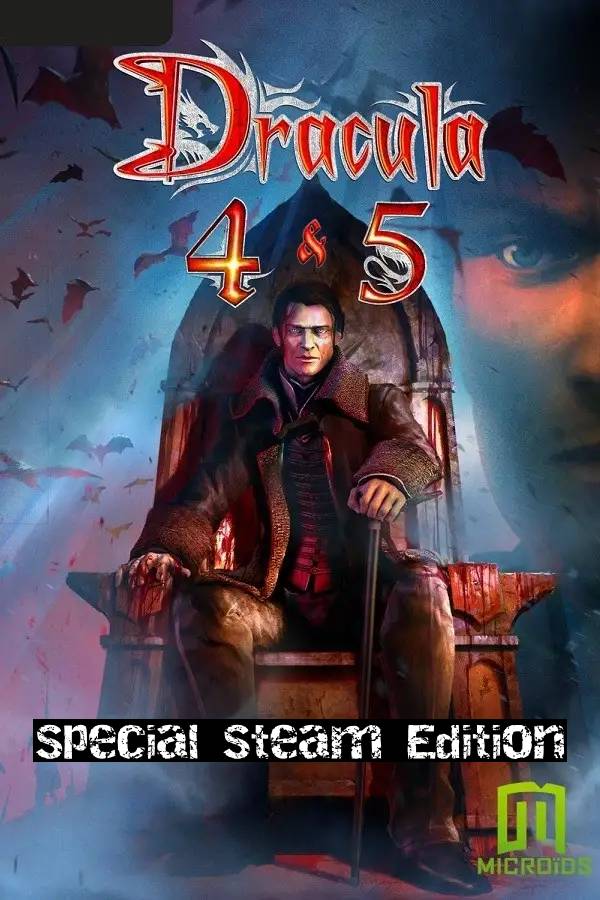 Dracula 4 and 5 (Special Steam Edition) STEAM digital for Windows, Mac