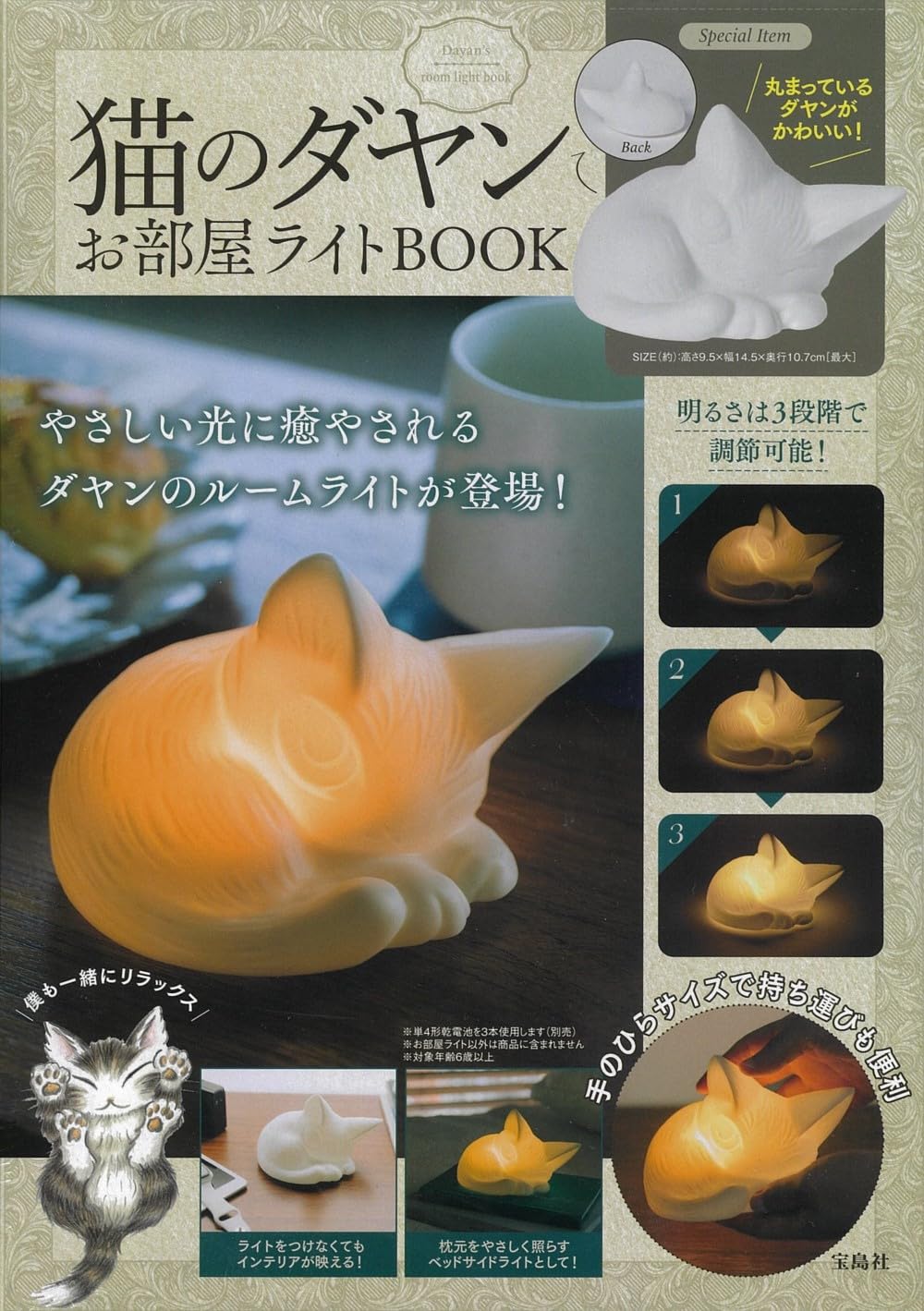 Dayan The Cat Room Light Book
