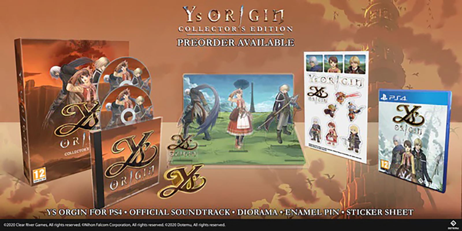 Ys Origin [Collector's Edition] for PlayStation 4