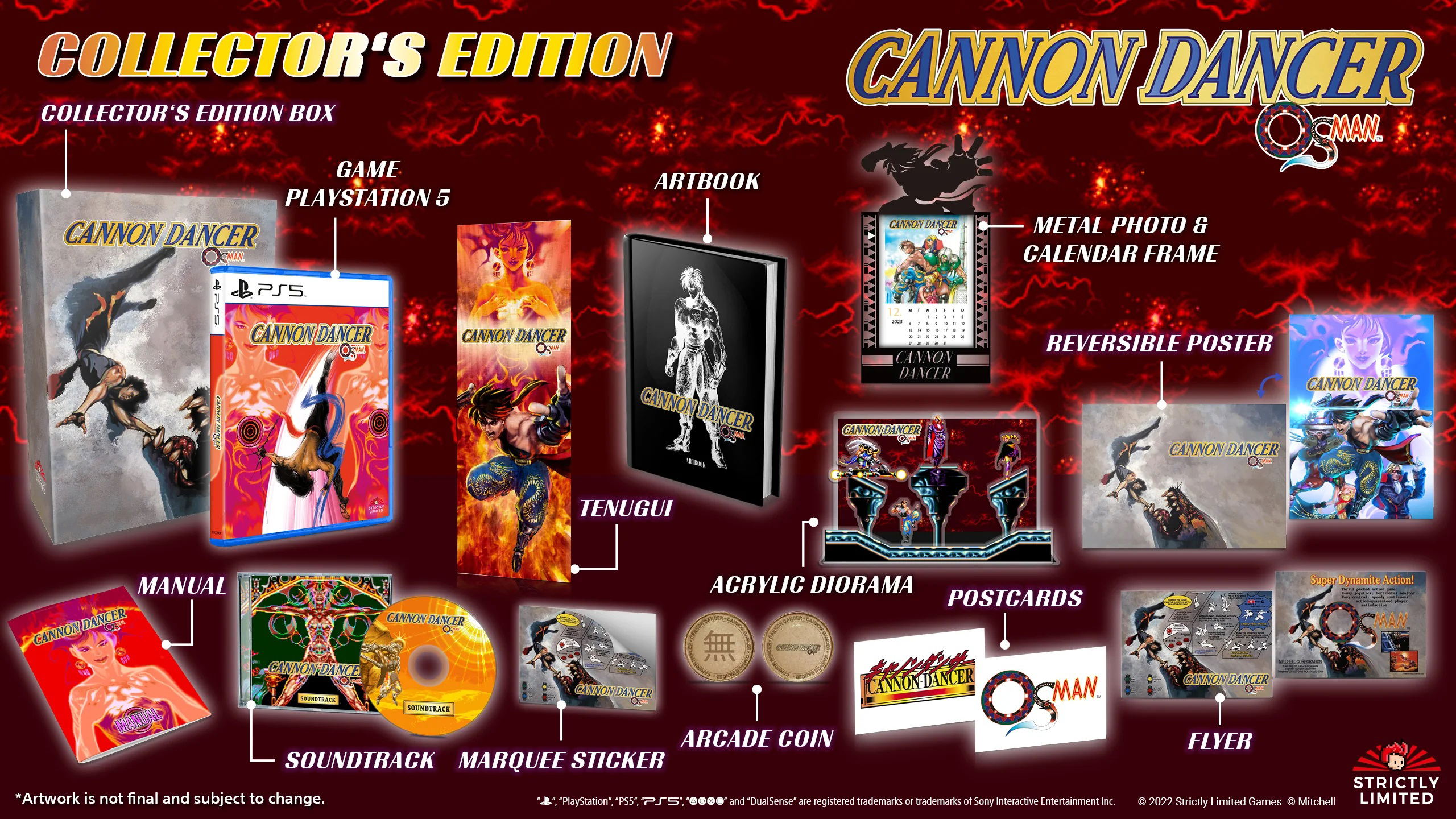 Cannon Dancer Osman [Collector's Edition] for PlayStation 5