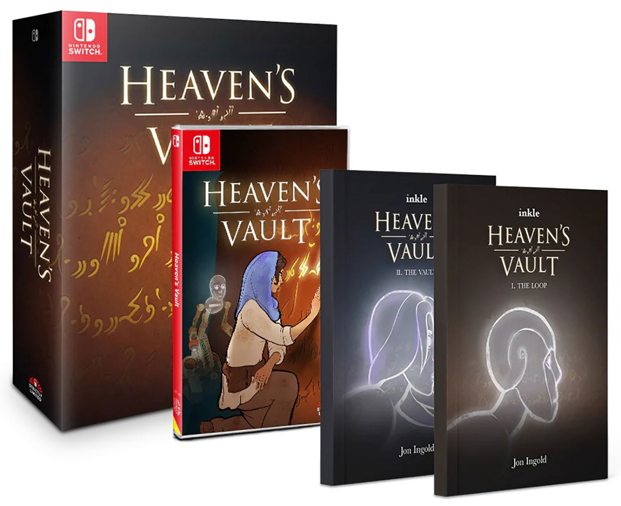 Heaven's Vault [Special Limited Edition Book Bundle] for Nintendo Switch