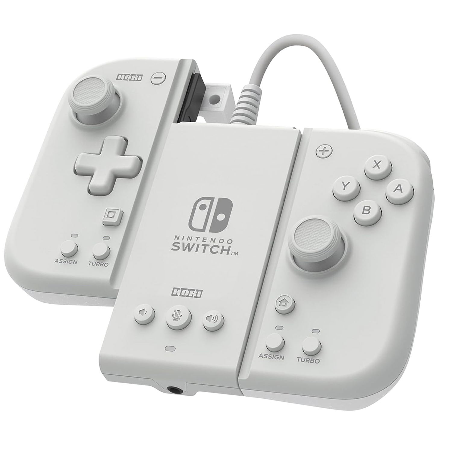 Split Pad Compact Attachment Set for Nintendo Switch (Milky White) for ...