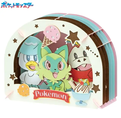 Pokemon Paper Theater PT-337 Wakuwaku Ice Cream