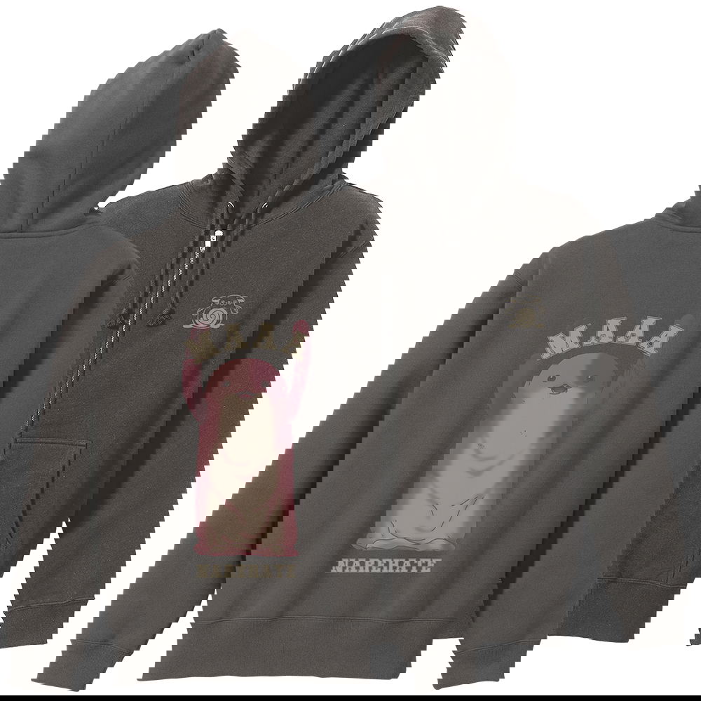 Made in Abyss: The Golden City of the Scorching Sun Maaa-san Zip Hoodie (Charcoal | Size M)