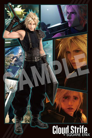 Final Fantasy VII Rebirth Postcard Book