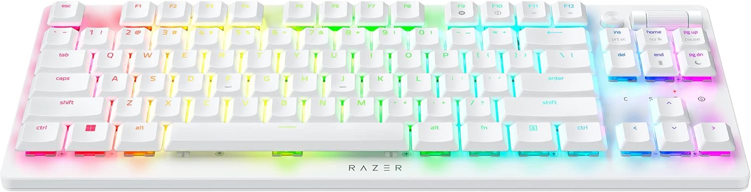 Razer DeathStalker V2 Pro Tenkeyless Gaming Keyboard (Linear Red Switch ...