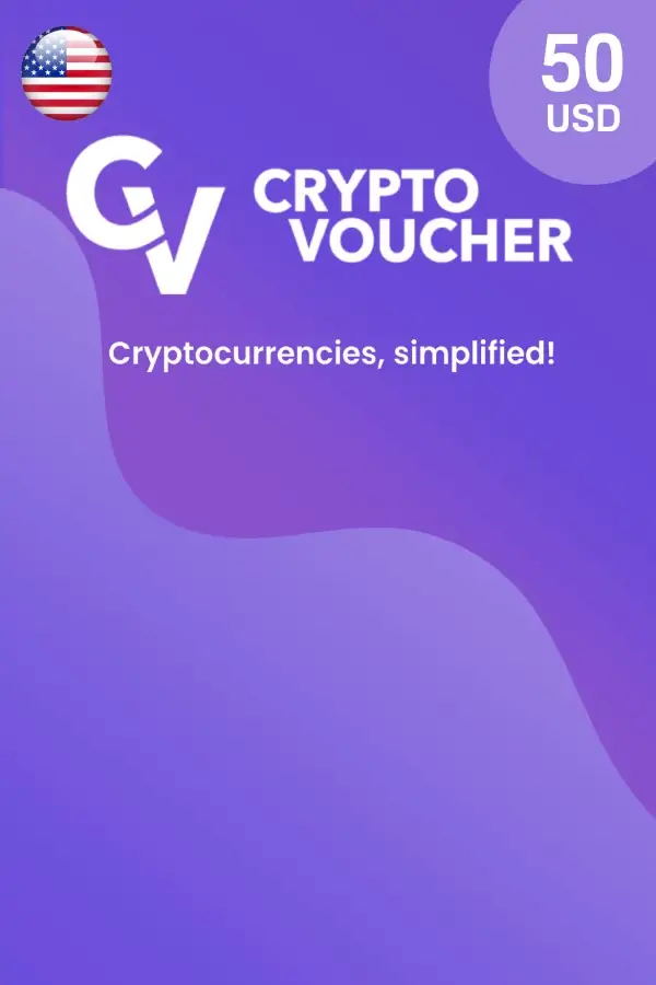 Crypto Voucher 50 USD | USA Account digital