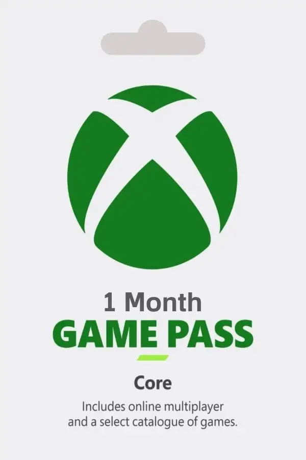 Xbox Game Pass Core 1 Months Membership digital for Xbox One, Xbox ...