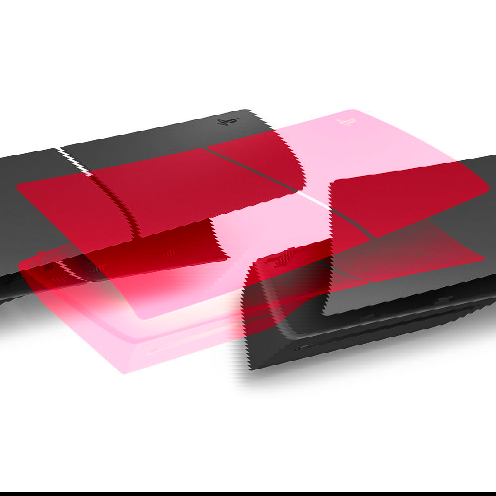 PS5 Slim Console Cover (Volcanic Red) for PlayStation 5